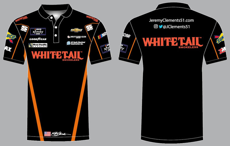 Custom NASCAR Race Team/Pit Crew polos – StickyGears